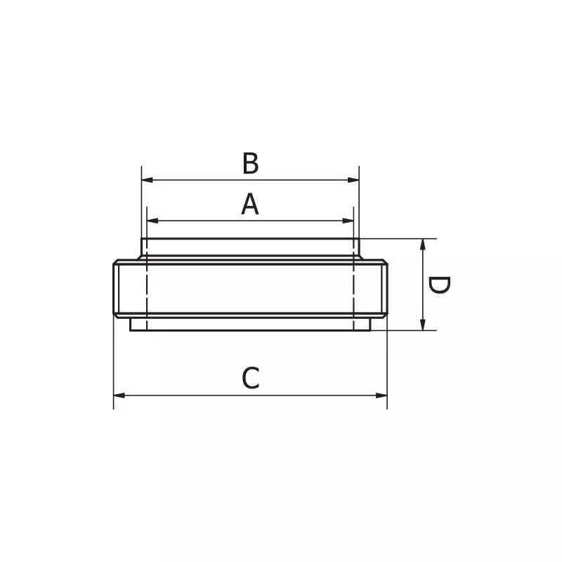 IDF weldable stainless steel 316 threaded piece for dairy fitting ...