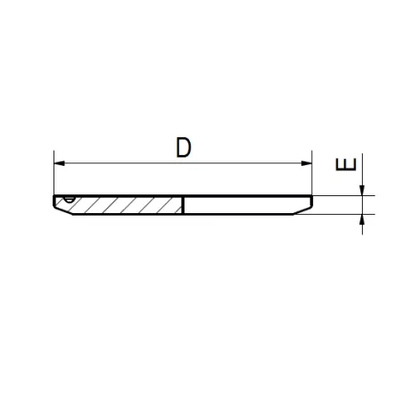 316L cap for DIN 32676 clamp fitting - SOFRA INOX