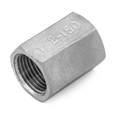 Hexagonal sleeve with gas thread - 316 stainless steel piping accessory ...