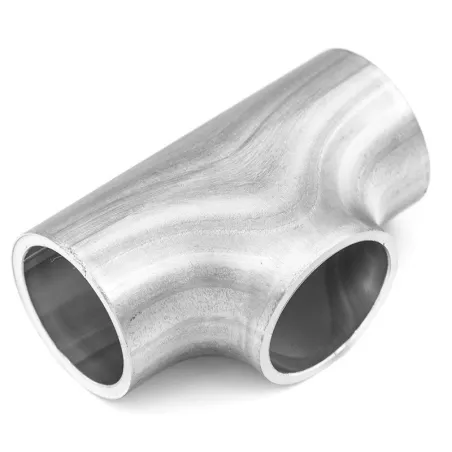 ISO tee with short sleeve - stainless steel 316L - Welding accessories ...