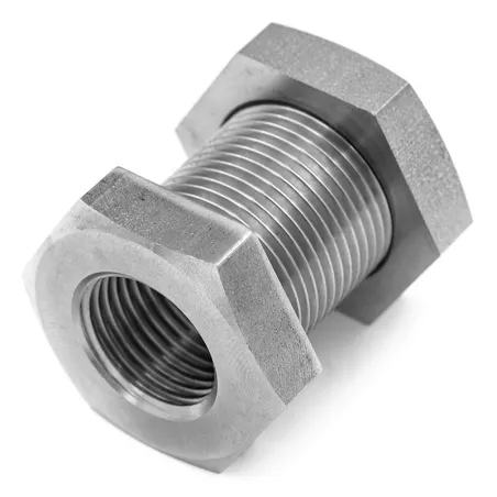 316L gas threaded bulkhead fitting - Sofra Inox