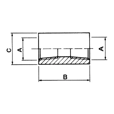 NPT threaded bushing - 316L - Piping accessory 3000 Series LBS - SOFRA-INOX
