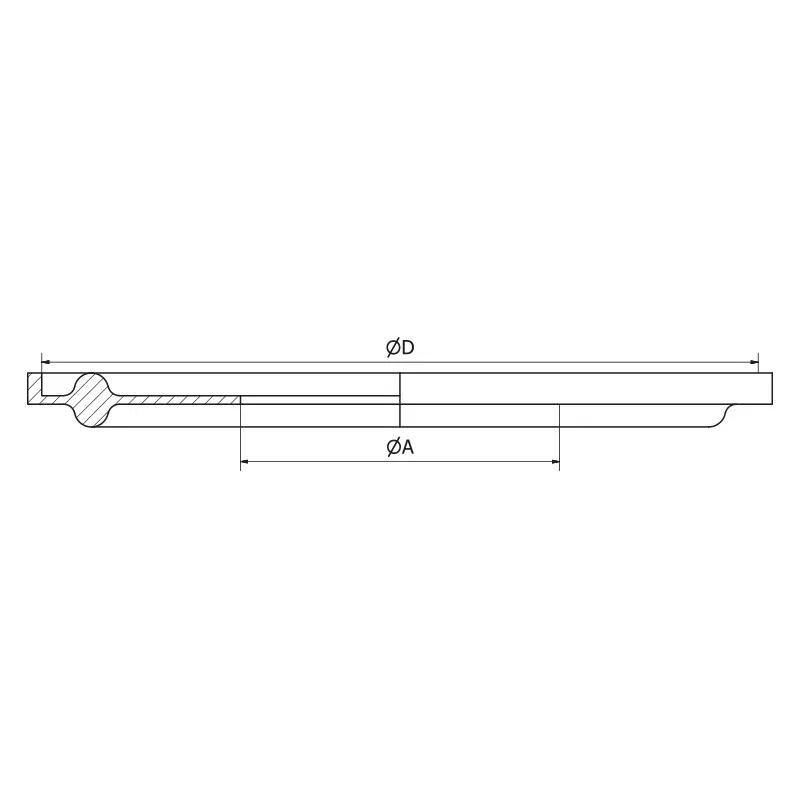 Translucent silicone gasket for SMS standard clamps - SOFRA INOX