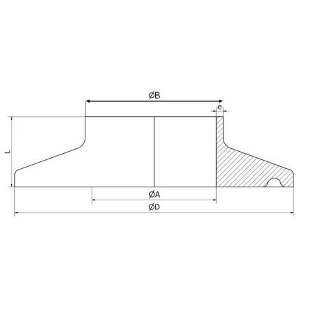 SMS short ferrule (12.7mm) 316L stainless steel PED for SMS clamp ...