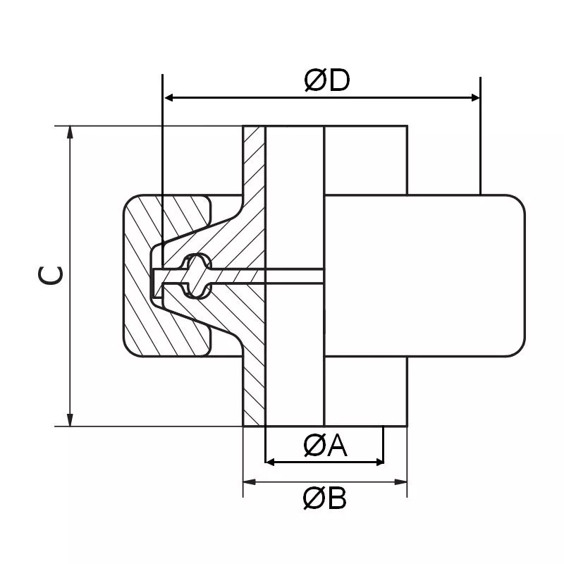 ISO micro Clamp complete fitting 316L stainless steel - SOFRA INOX