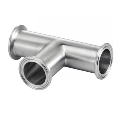 Tee with Clamp ASME BPE ends - RA inf 0,6µ - SOFRA INOX