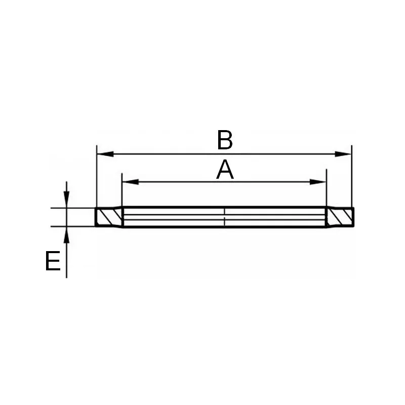 BS Gasket for Clamp threaded fitting - SOFRA INOX