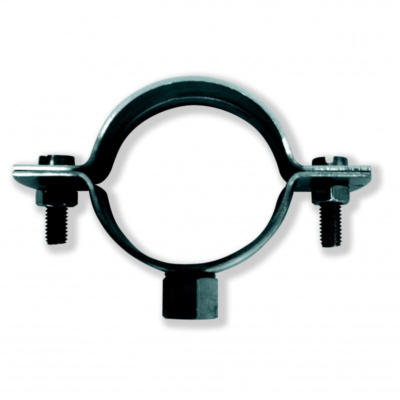 304 stainless steel round pipe support collar for chemical installation ...