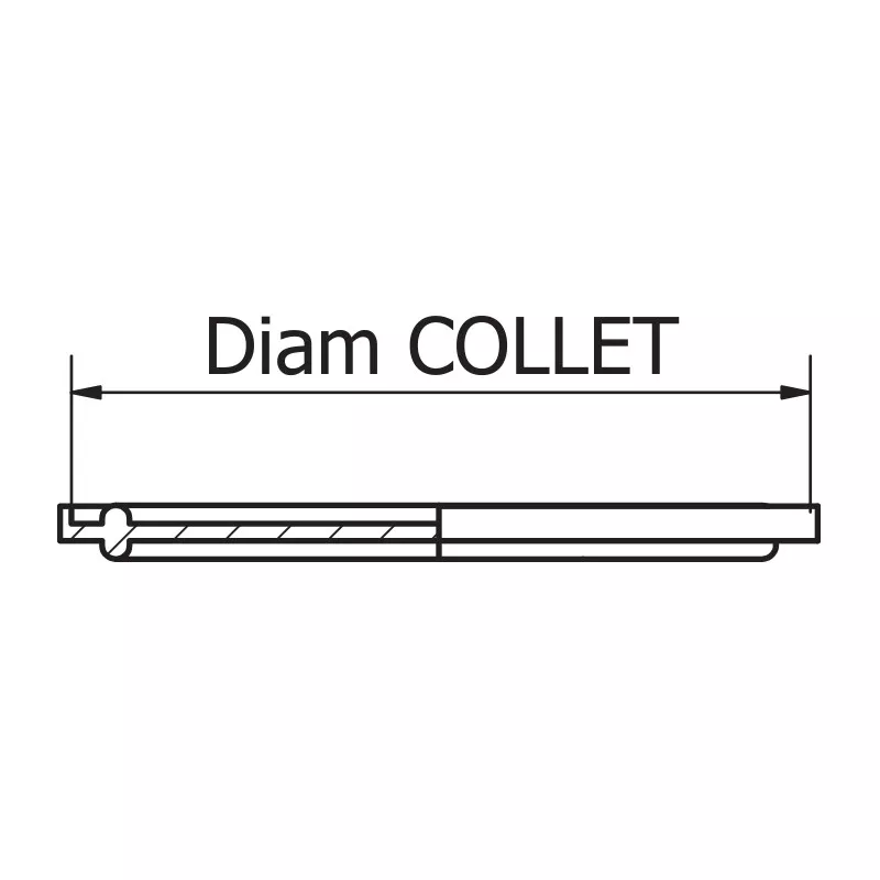 Seal for Clamp fitting cap, SMS standard: SOFRA INOX