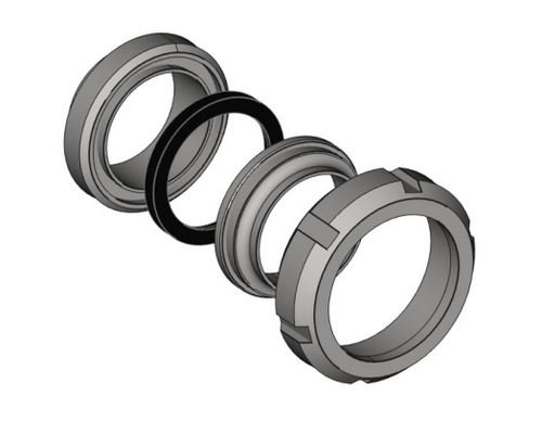 SMS fittings in stainless steel 316L (1.4409), standard EN 10213 ...